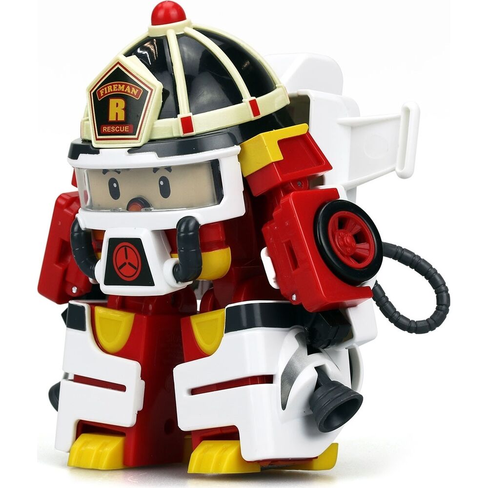 Robocar Astronot Aksesuarlı Transformers Robot Roy - Limon Oyuncak