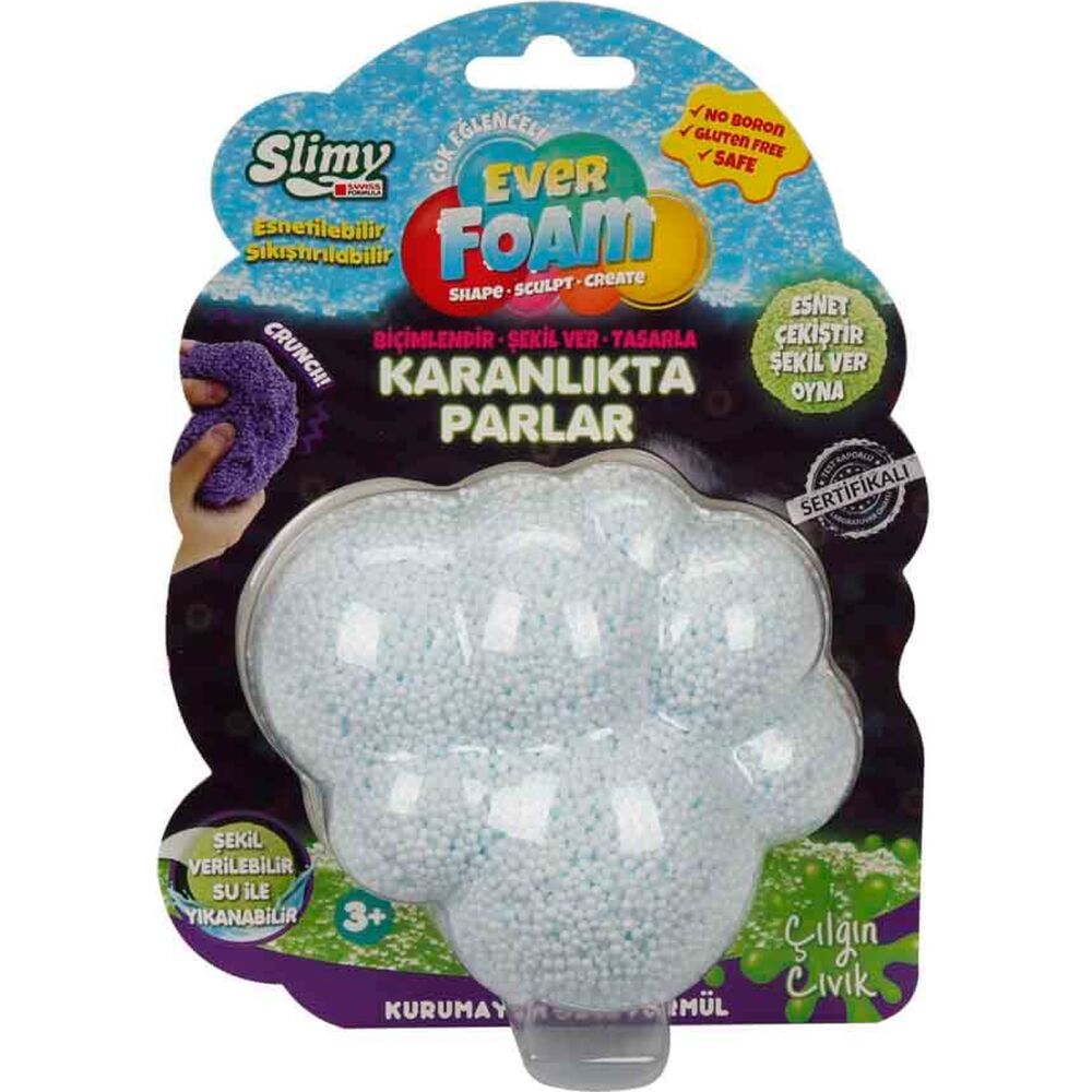 Slimy Ever Foam 2 Renk Slime - Limon Oyuncak