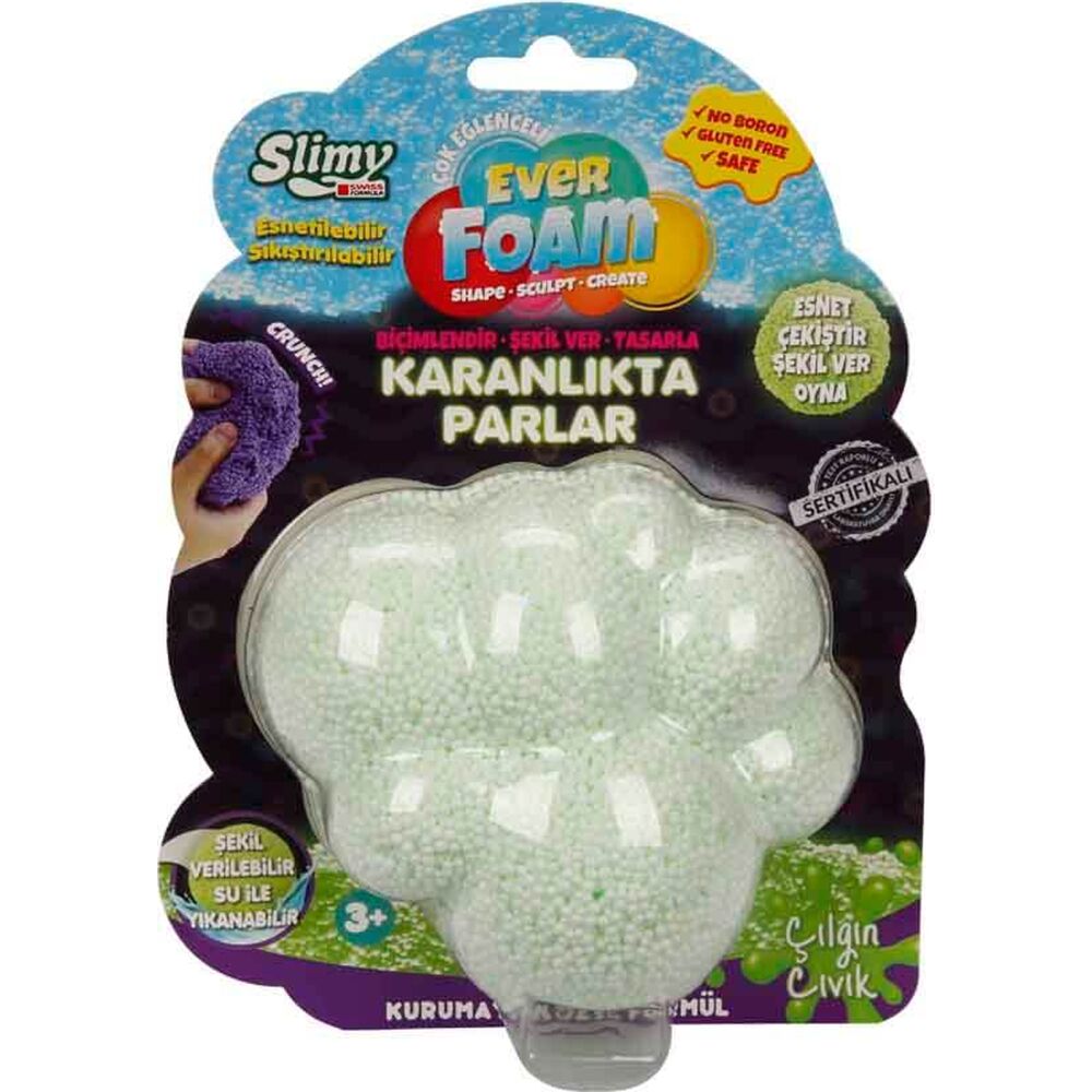 Slimy Ever Foam 2 Renk Slime - Limon Oyuncak