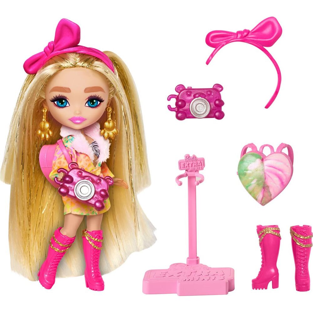 Barbie Extra Mini Bebekler HPT56 - Limon Oyuncak